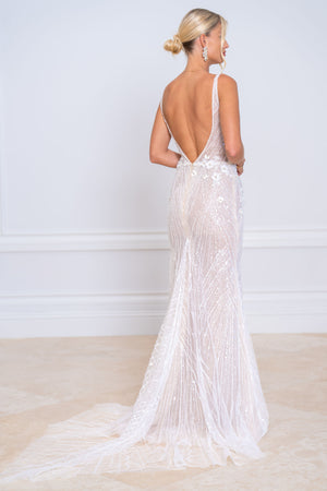 Liz Martinez Stella Mermaid Gown – Designer Bridal Masterpiece